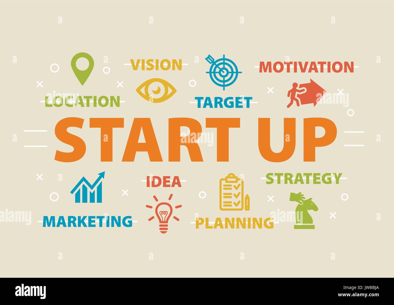 Start up company Stock Vector Images - Alamy