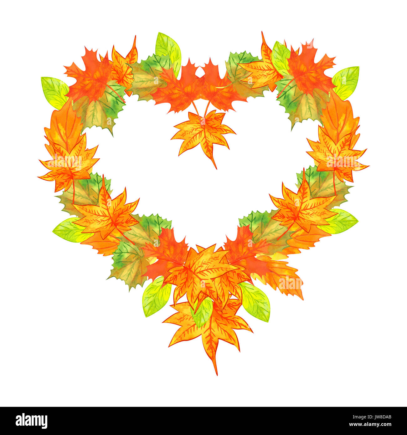 Heart shaped leaves Cut Out Stock Images & Pictures - Alamy