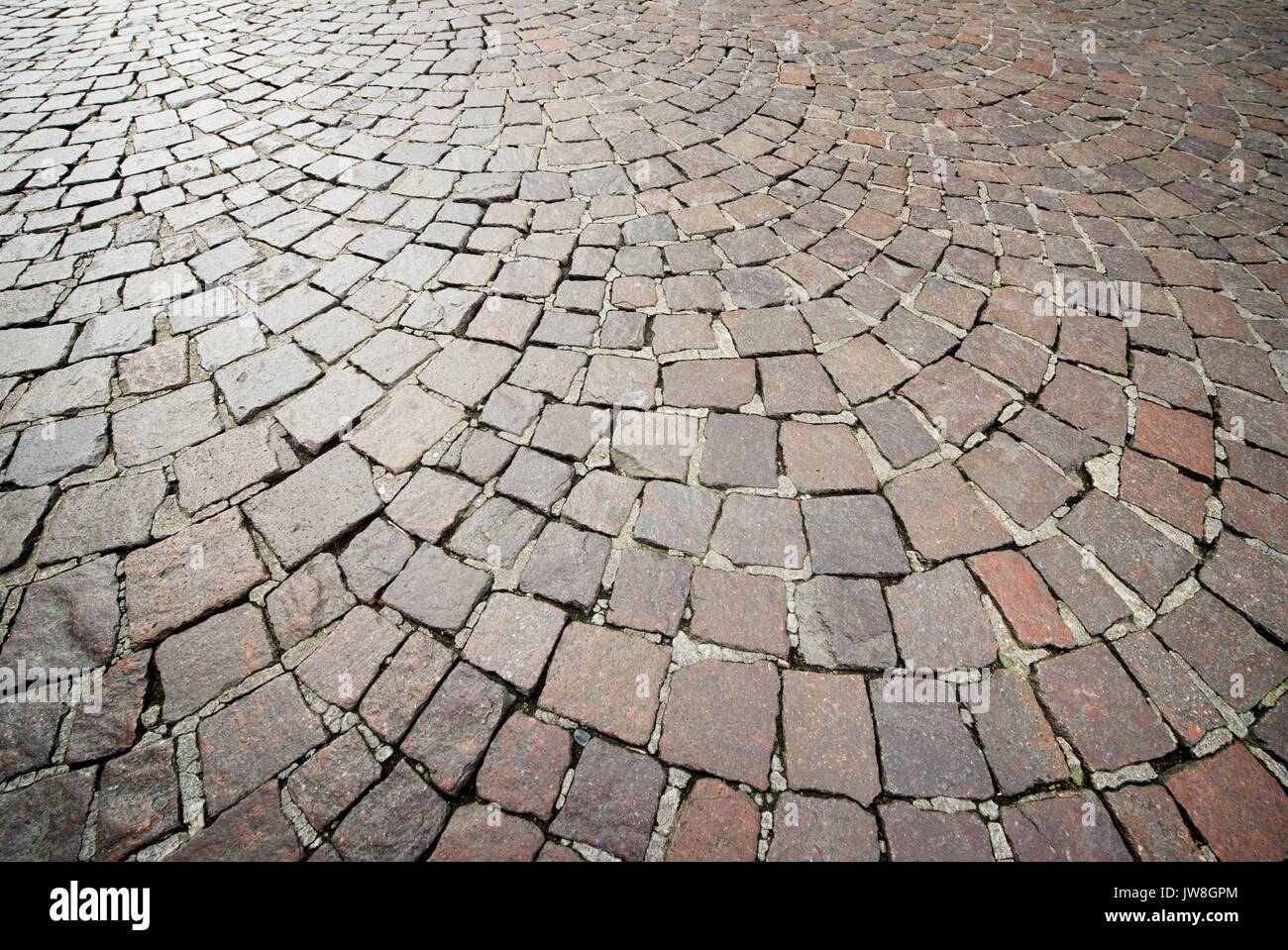 Floor of a street with stone tiles Stock Photo - Alamy