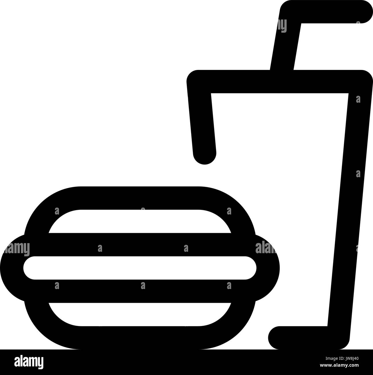 Food takeout Black and White Stock Photos & Images - Alamy