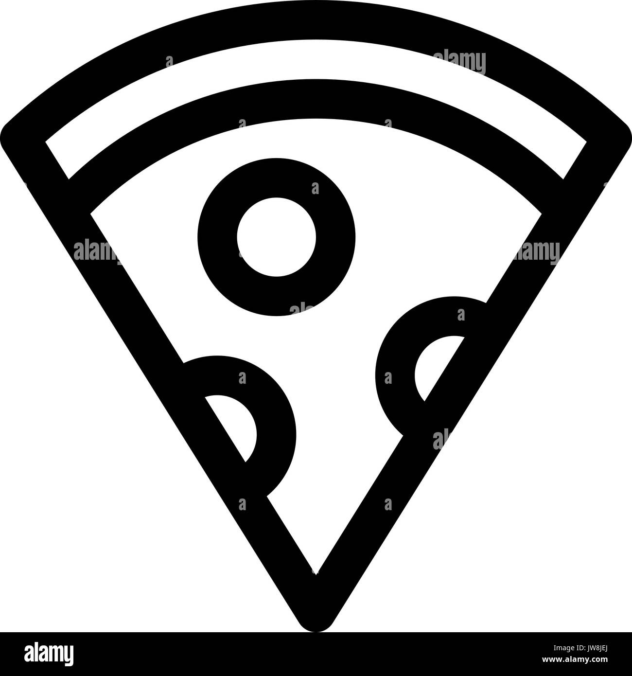 Pizza flatbread Stock Vector Images - Alamy