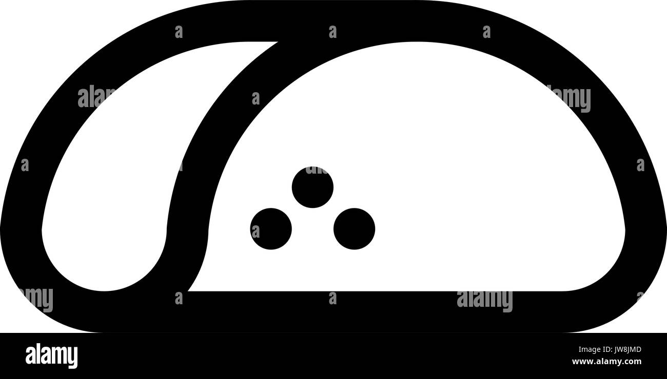 Taco shell Stock Vector Images - Alamy