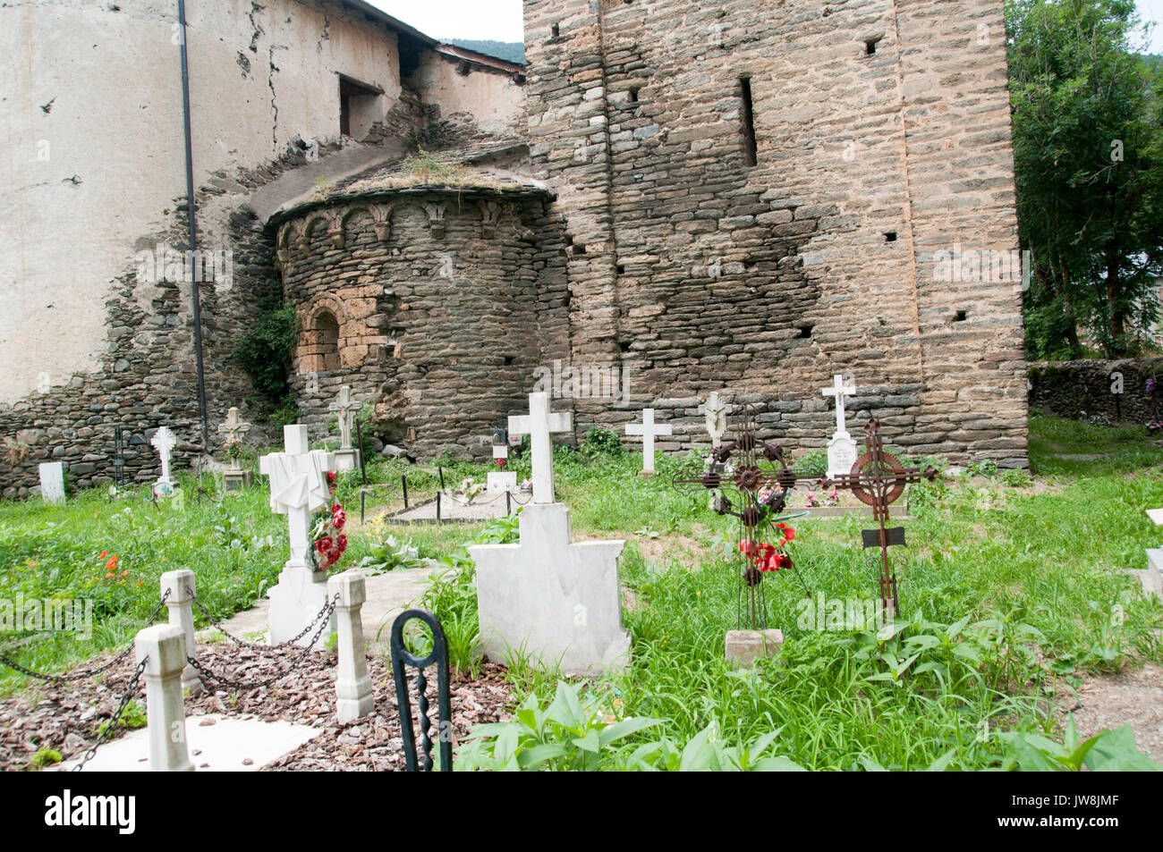 Santa maria church cemetery hi-res stock photography and images - Alamy