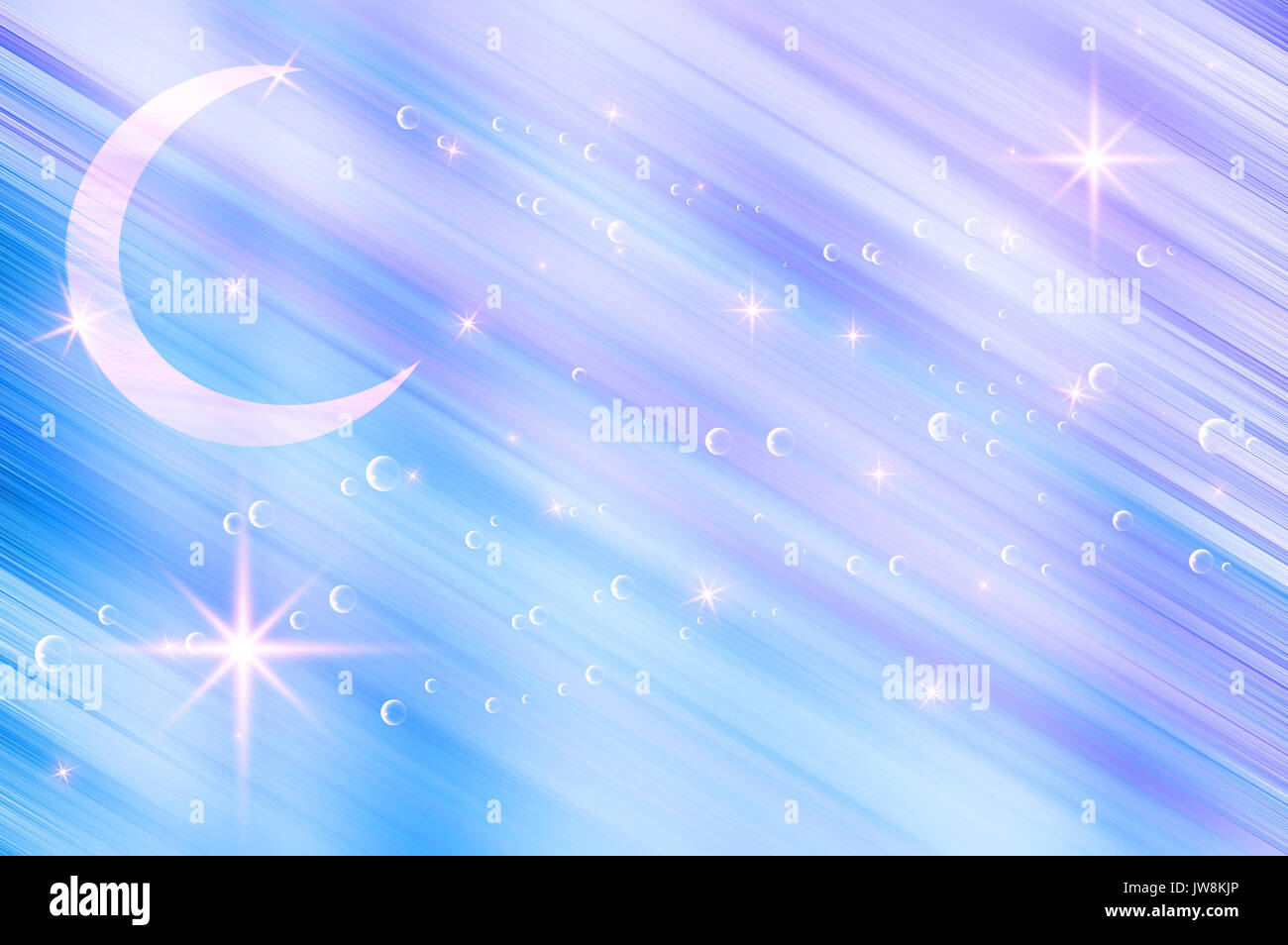 abstract blue background with crescent Stock Photo - Alamy