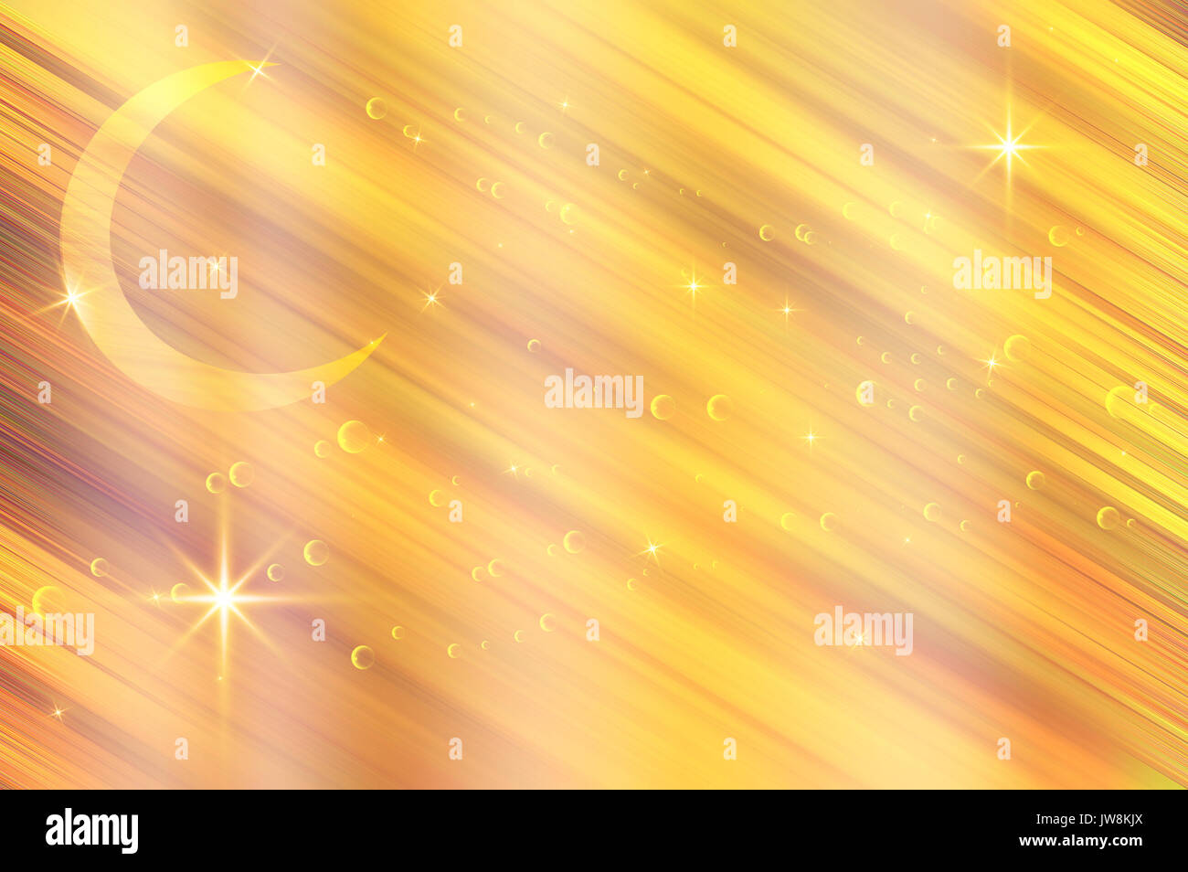 abstract yellow background with crescent Stock Photo - Alamy