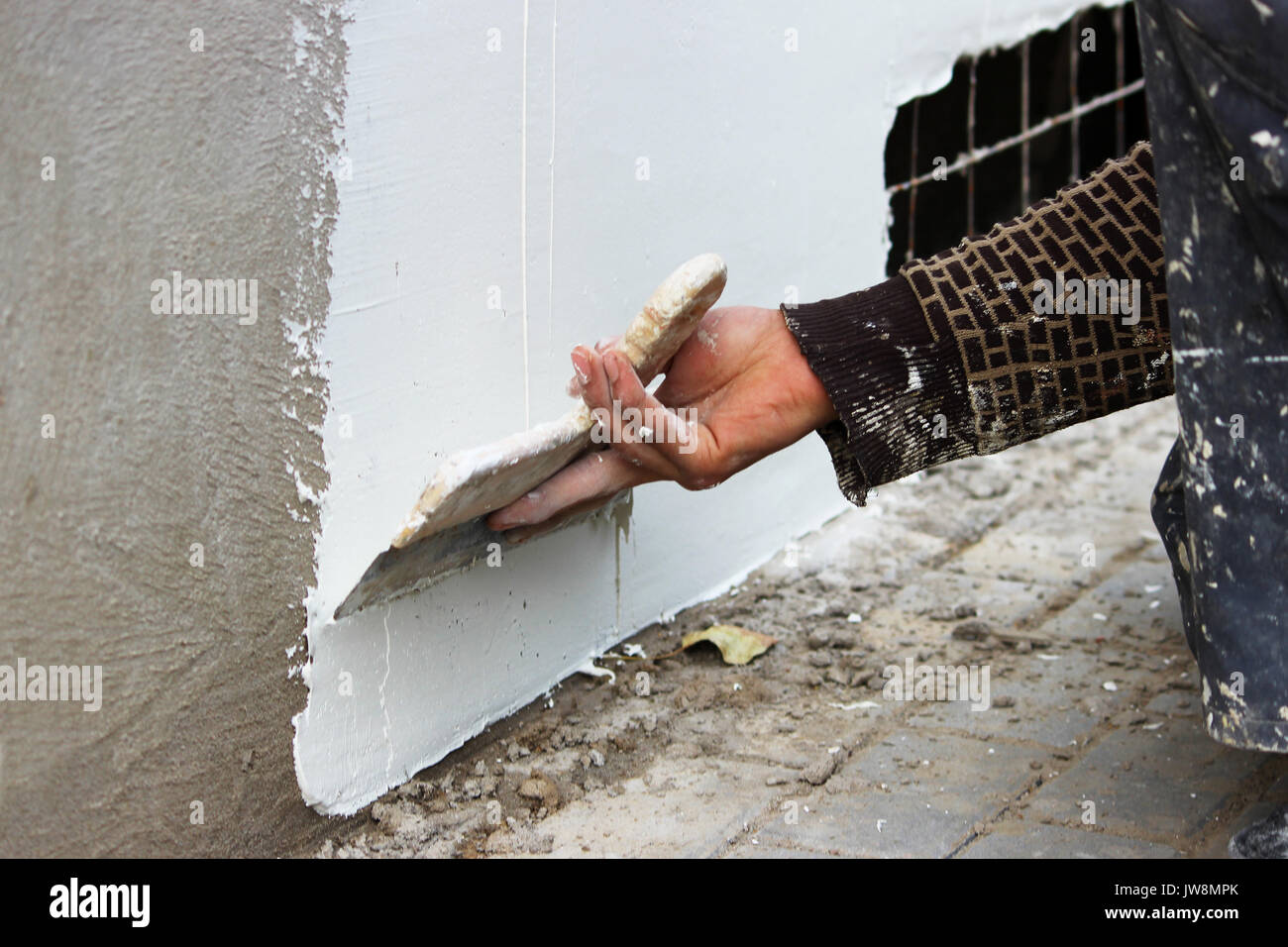 Plastering Tool High Resolution Stock Photography and Images - Alamy