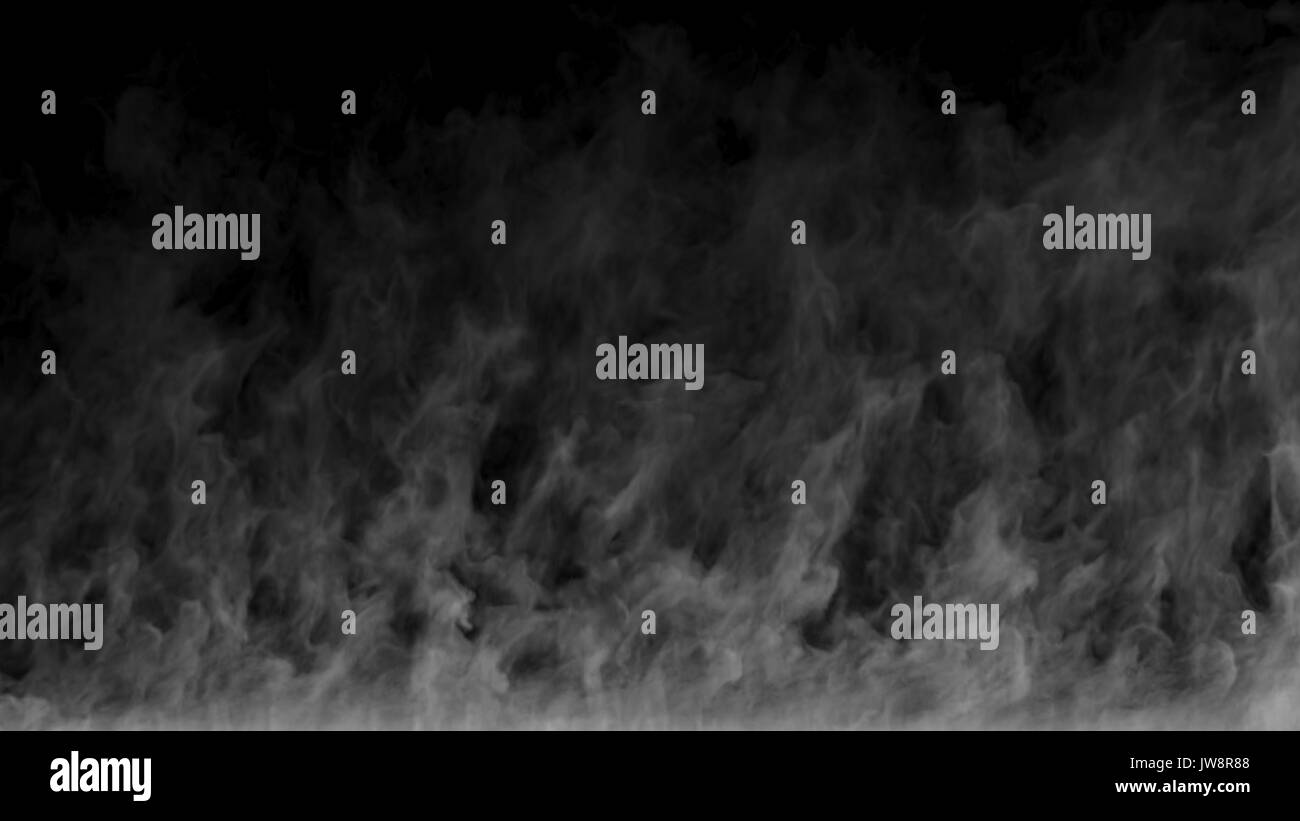 smoke texture rising bottom to top on black background Stock Photo - Alamy