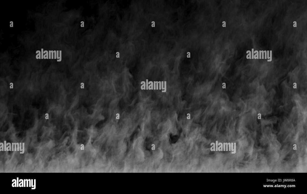 smoke texture rising bottom to top on black background Stock Photo - Alamy