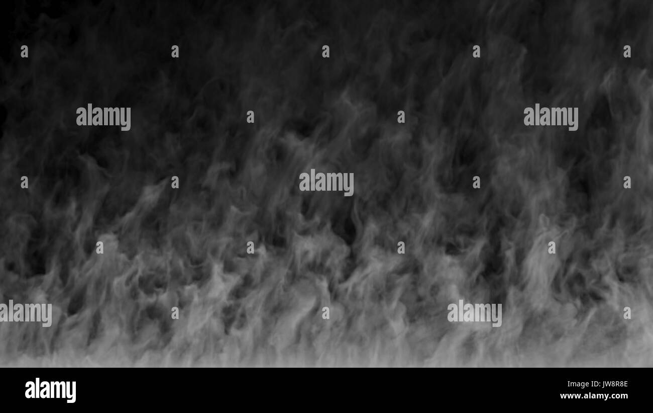 smoke texture rising bottom to top on black background Stock Photo - Alamy