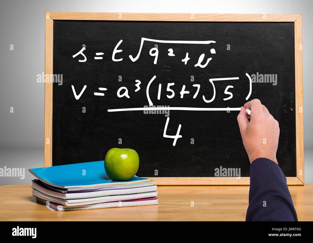 Equations on glass hi-res stock photography and images - Alamy
