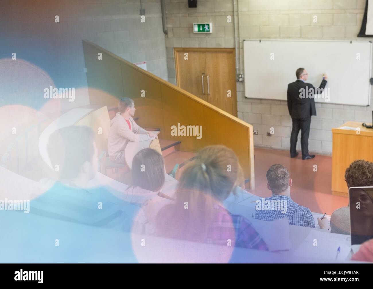 University class students circle hi-res stock photography and images ...
