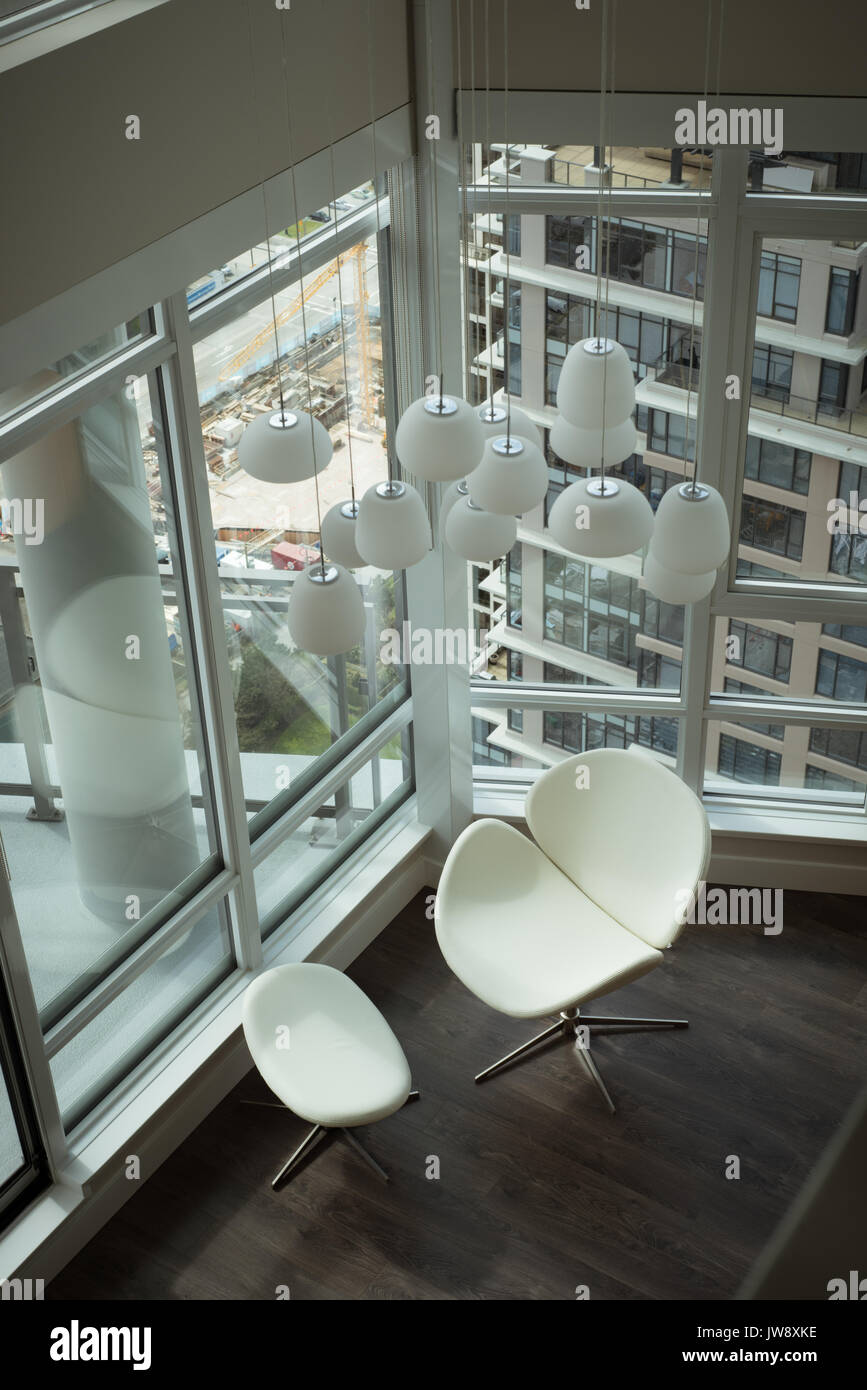 View of living room interior at home Stock Photo - Alamy