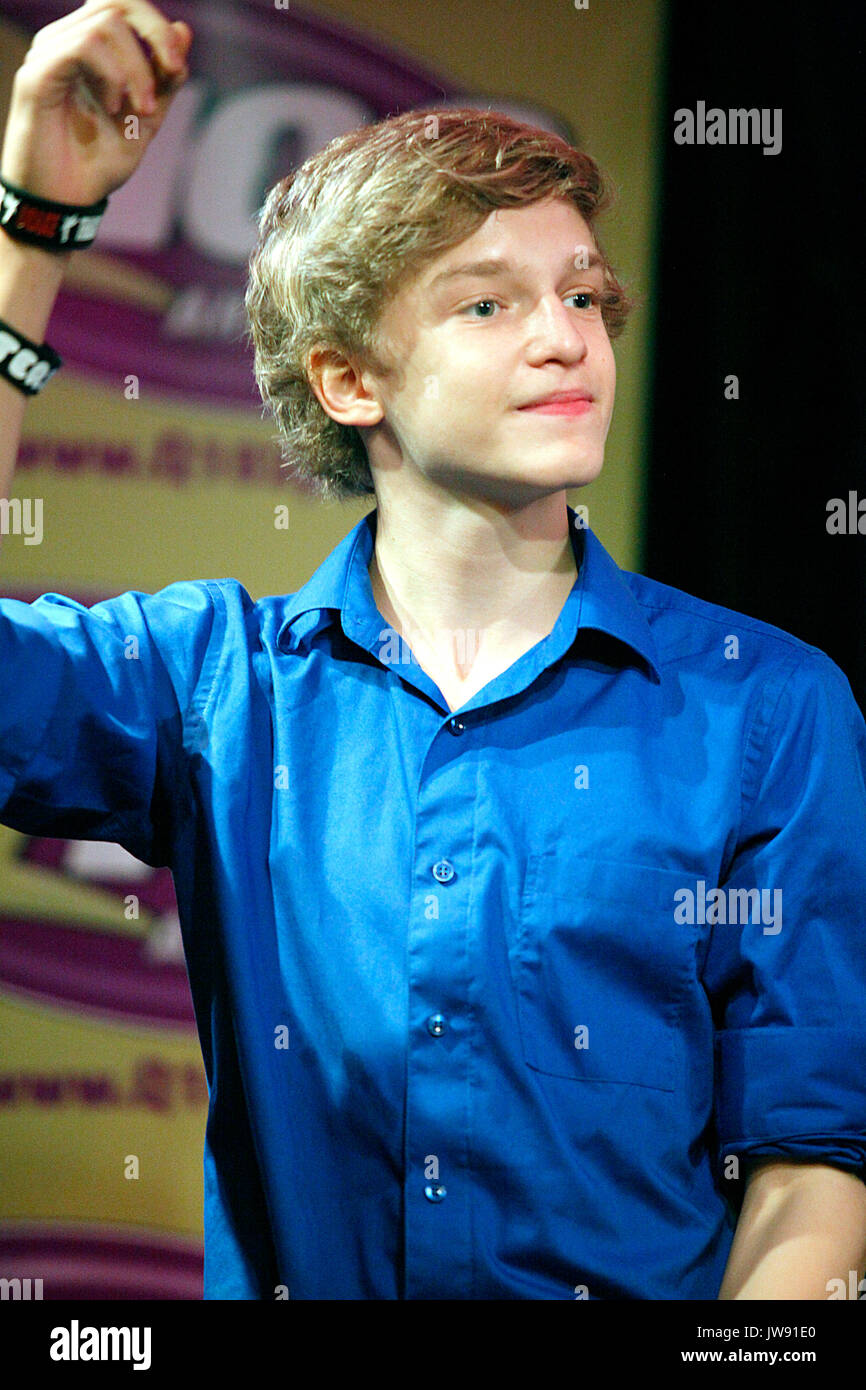 Cody Simpson performing at Q102's Xfinity Performance Theater in Bala ...