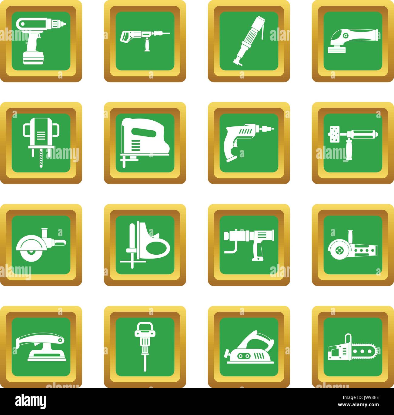 Electric belt power tool Stock Vector Images - Alamy