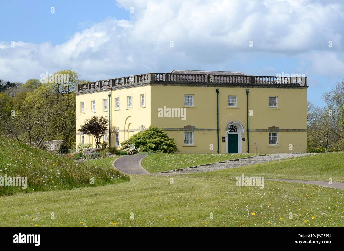 Principality House national Botanic Garden of Wales only remaining part ...