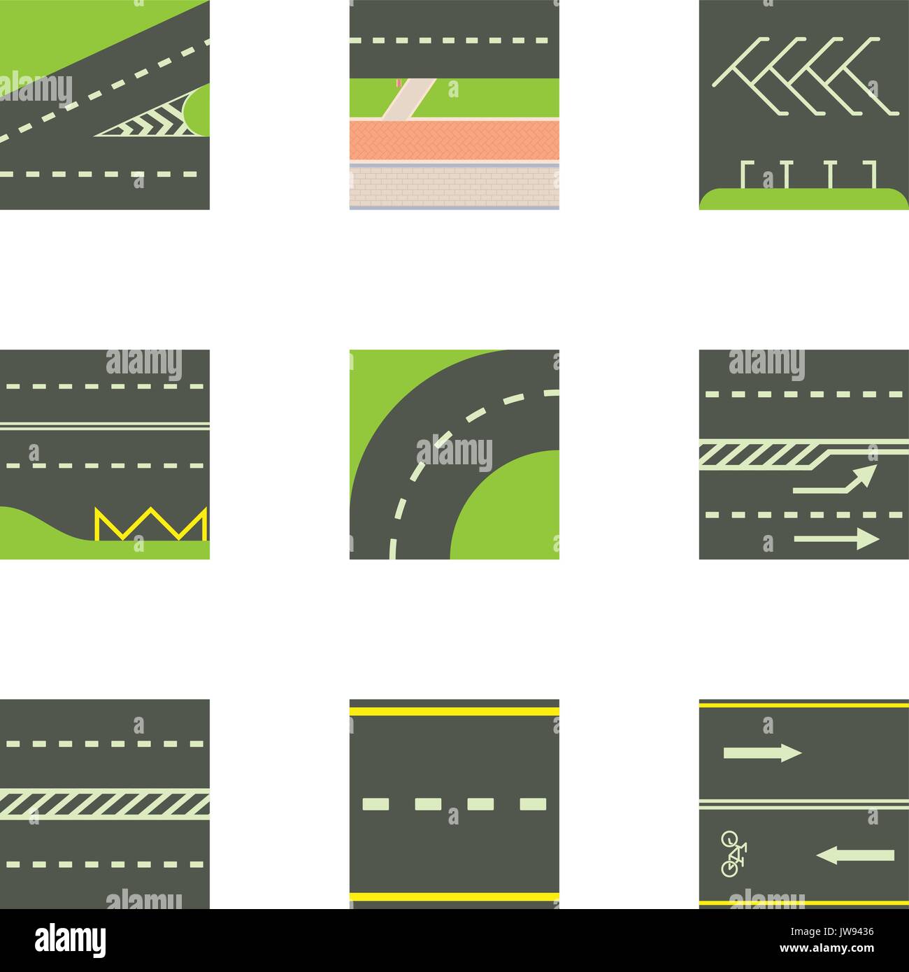 Race track above Stock Vector Images - Alamy