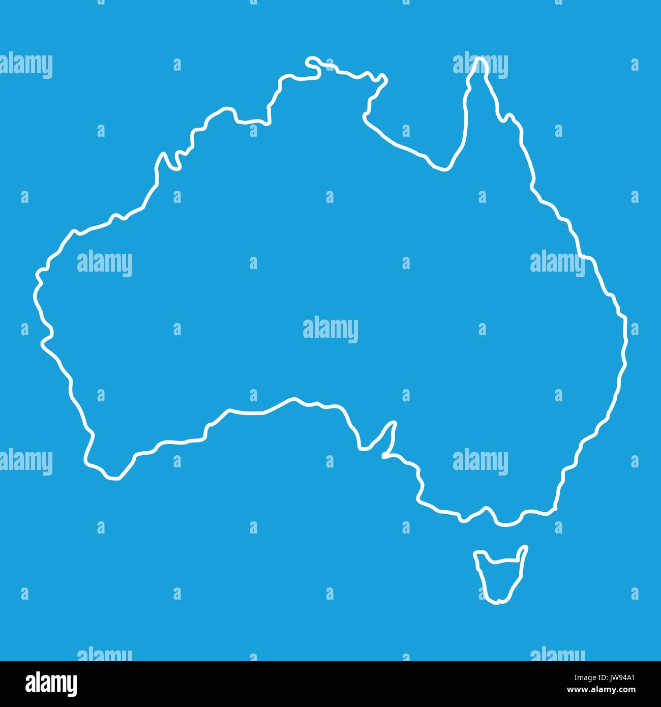 Australia icon, outline style Stock Vector Image & Art - Alamy