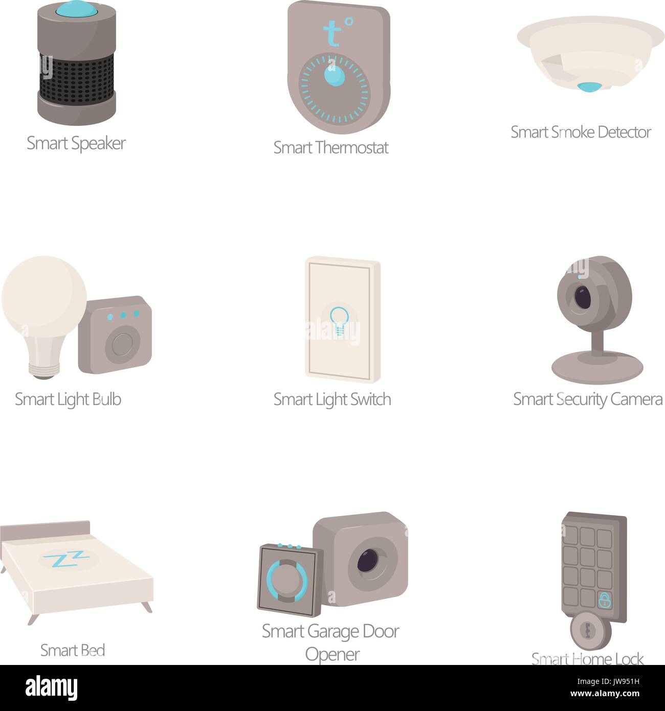 Electronic car climate Stock Vector Images - Alamy