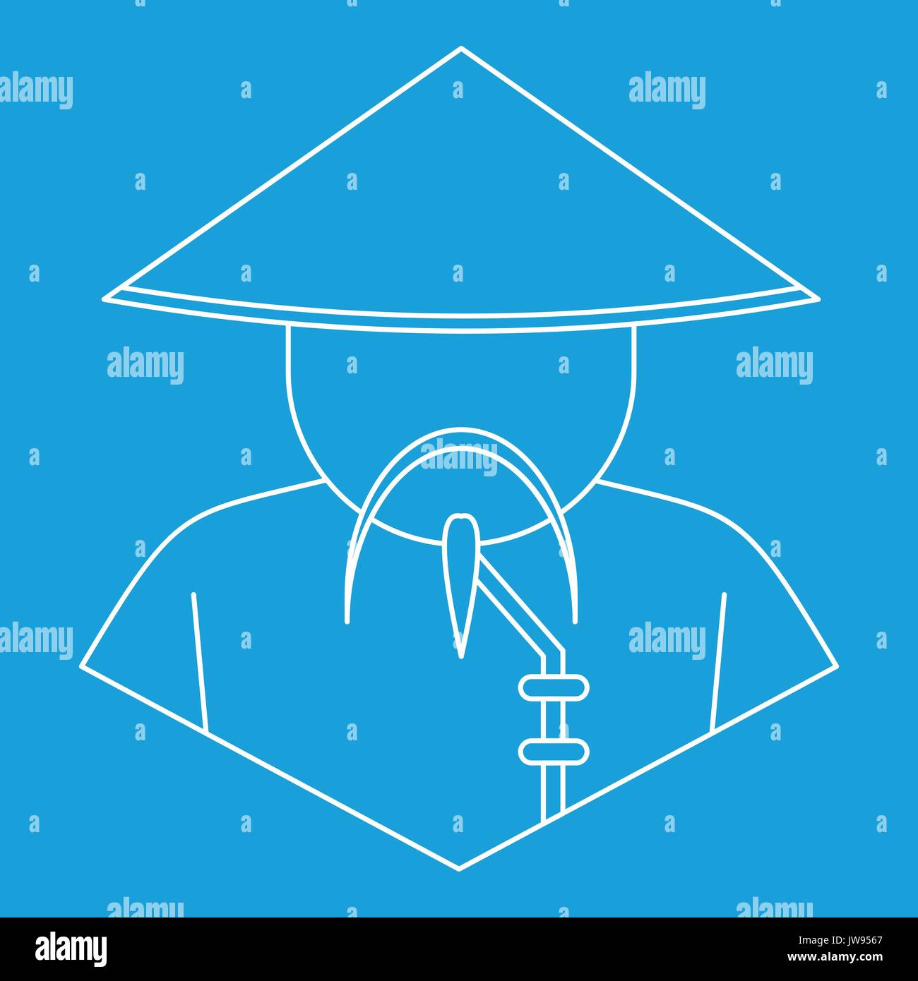 Traditional asian vietnamese people man tradition culture Stock Vector ...