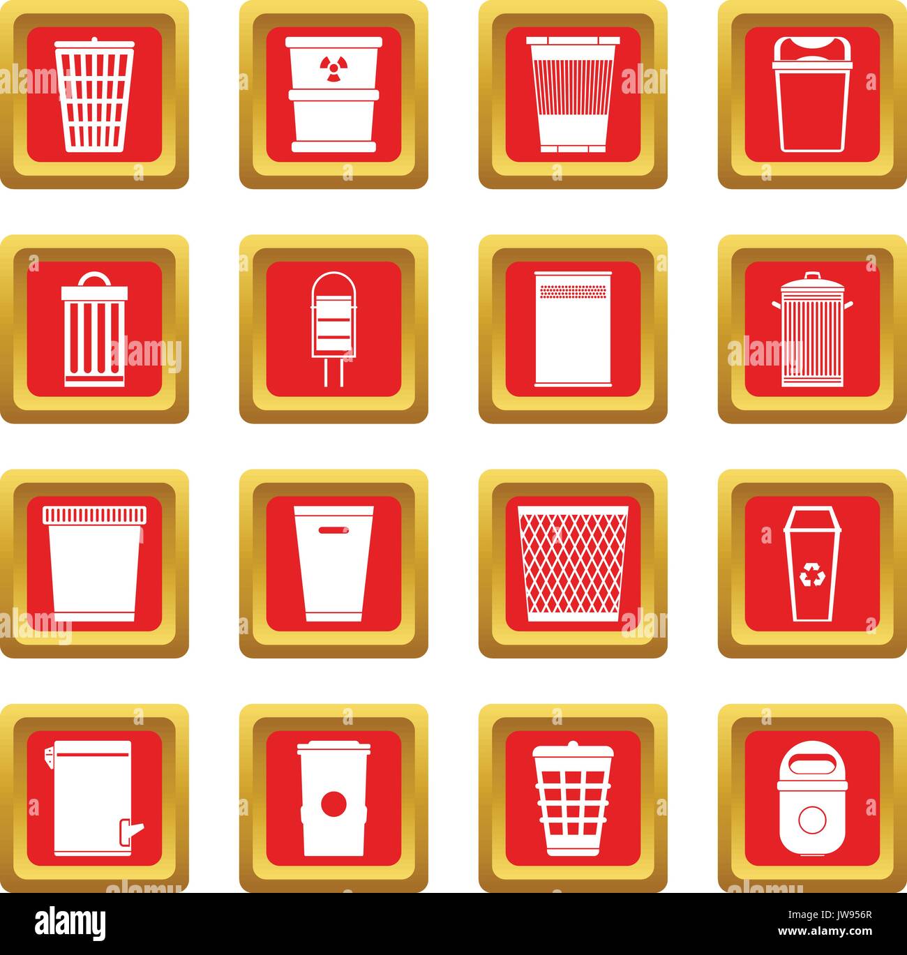 Trash Stock Vector Images - Alamy