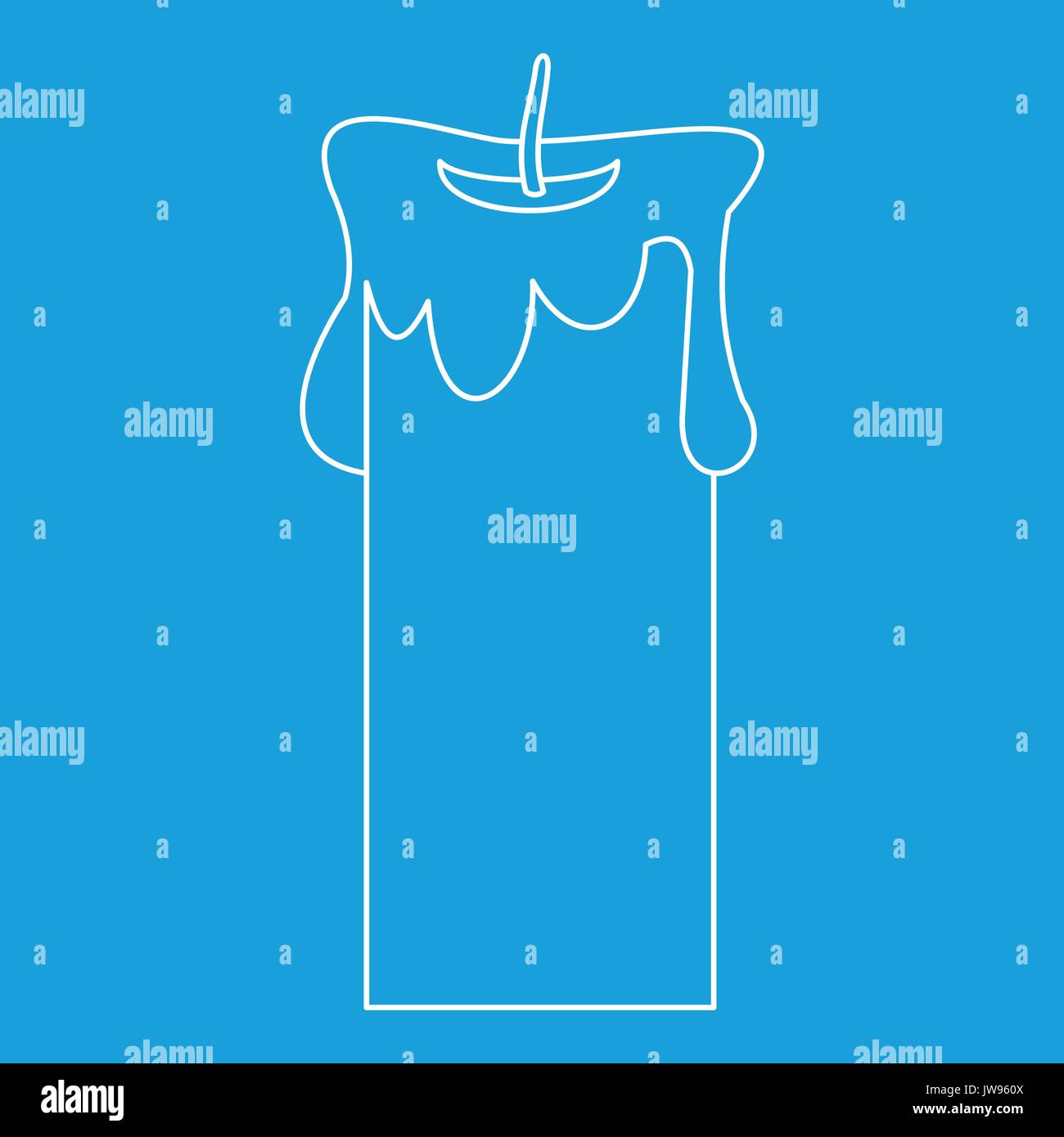 Big candlelight Stock Vector Images - Alamy