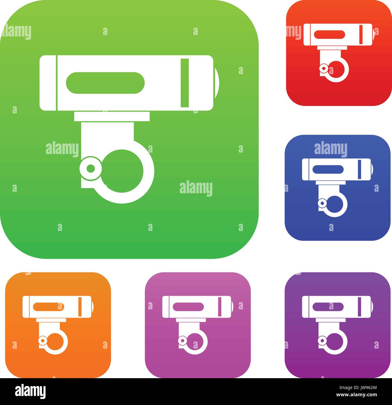 Bike light set collection Stock Vector Image & Art - Alamy