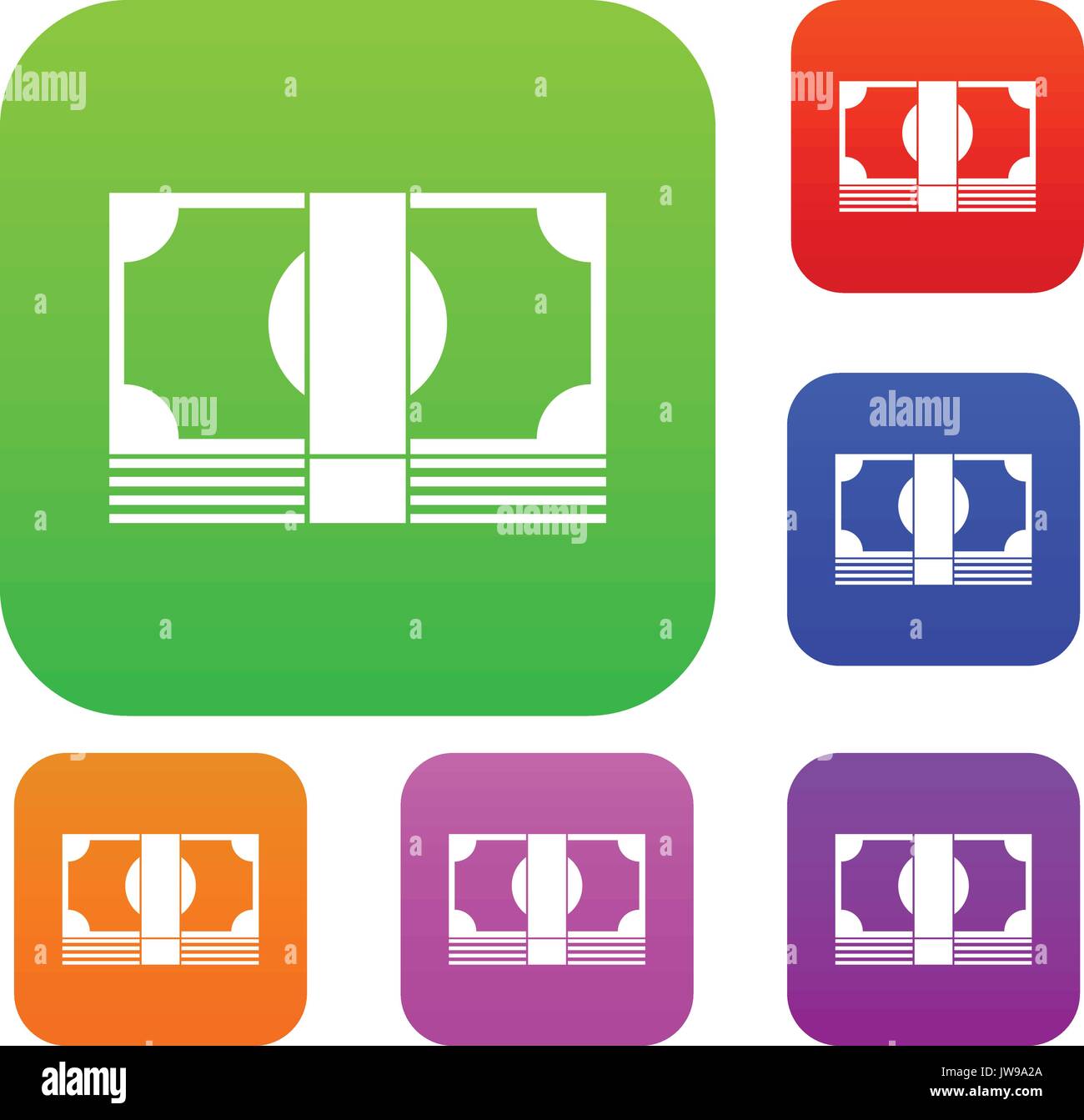 Swiss Franc banknote set collection Stock Vector Image & Art - Alamy