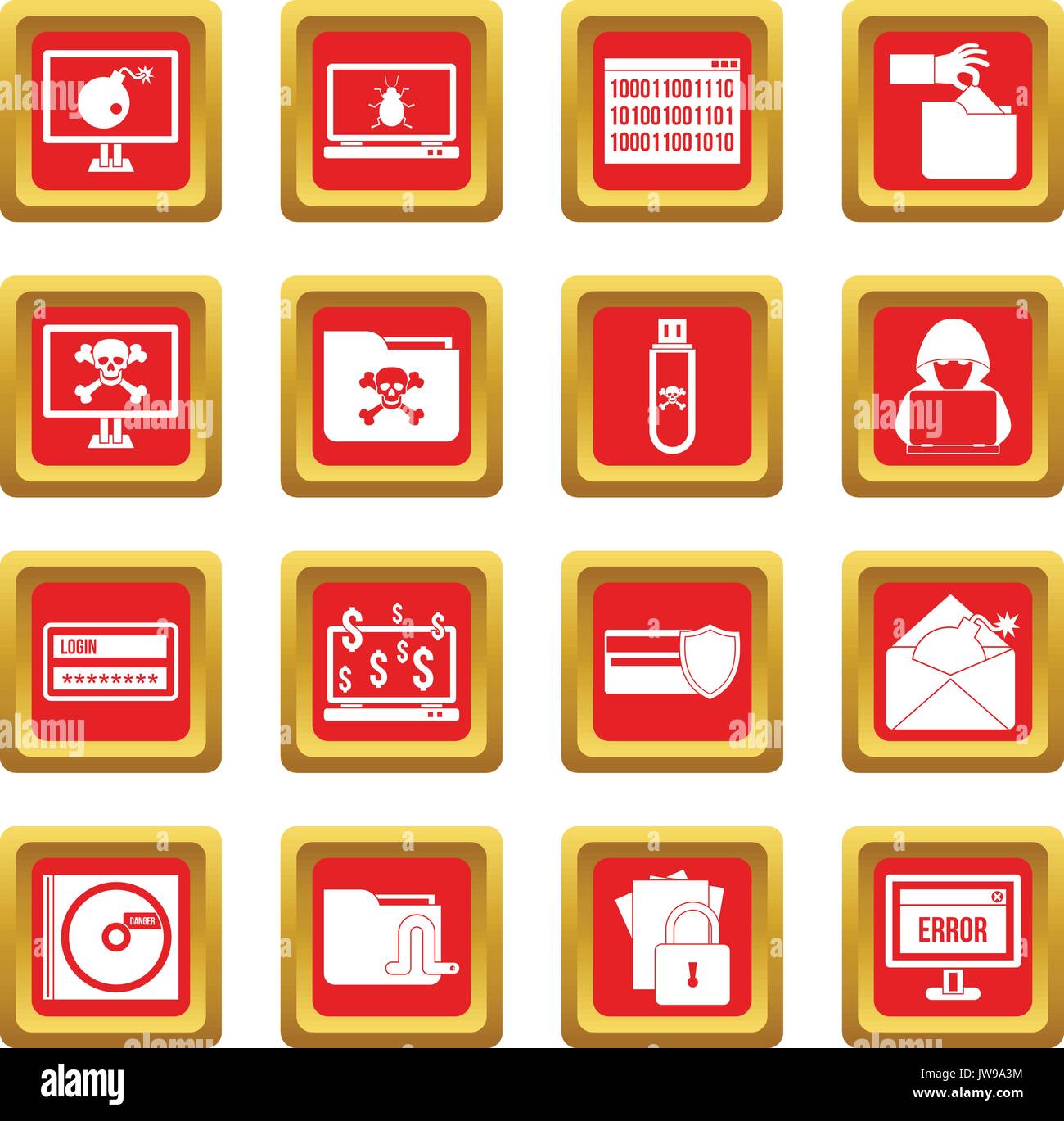 Code red alert Stock Vector Images - Alamy