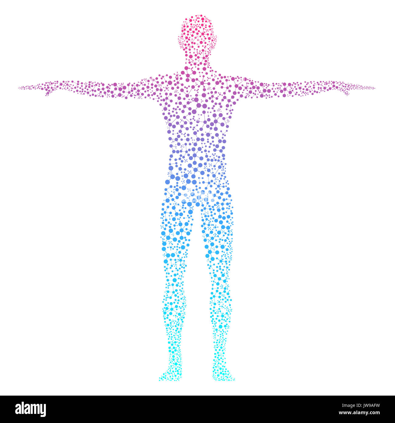 Biotechnology lab dna model Cut Out Stock Images & Pictures - Alamy