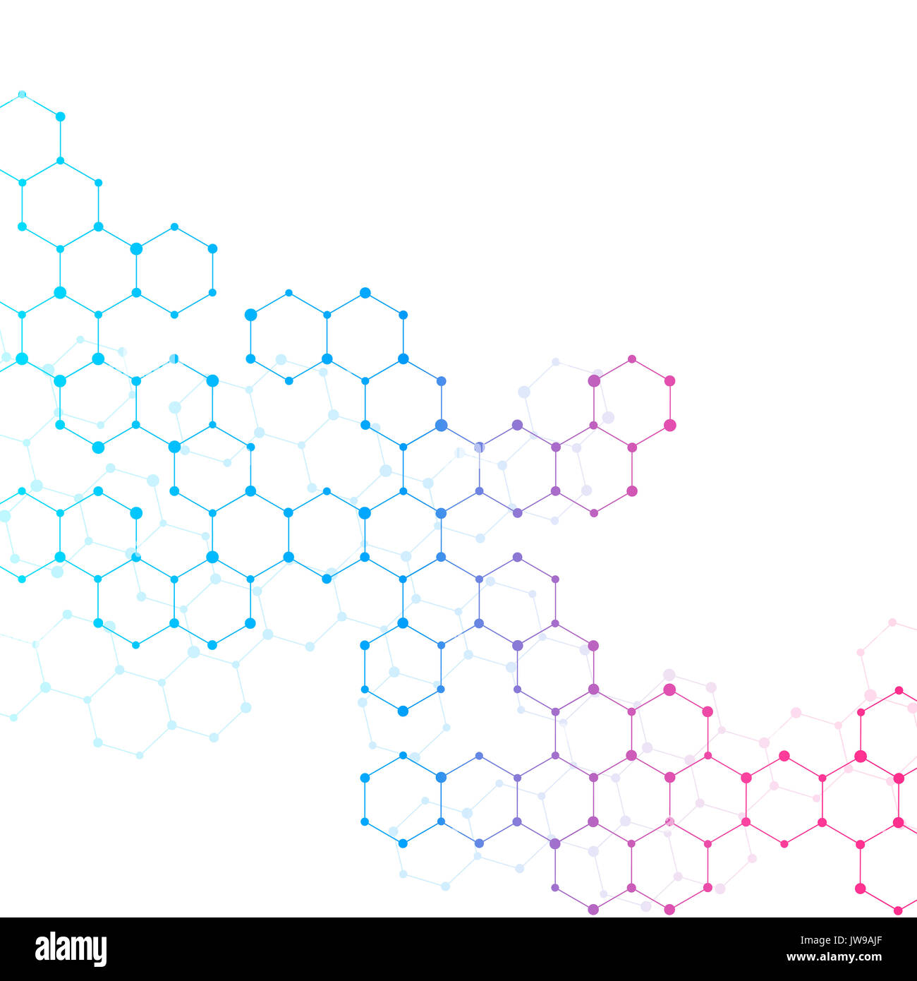 Molecule dna, genetic and chemical compounds. Illustration Stock Photo ...