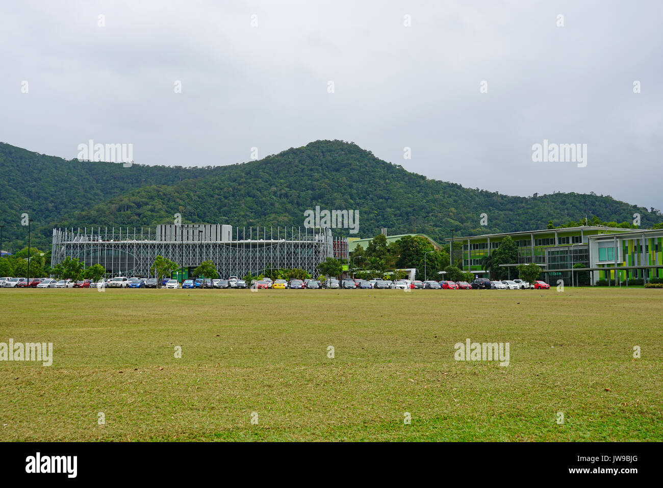 View of the Cairns campus of the James Cook University (JCU), a public ...