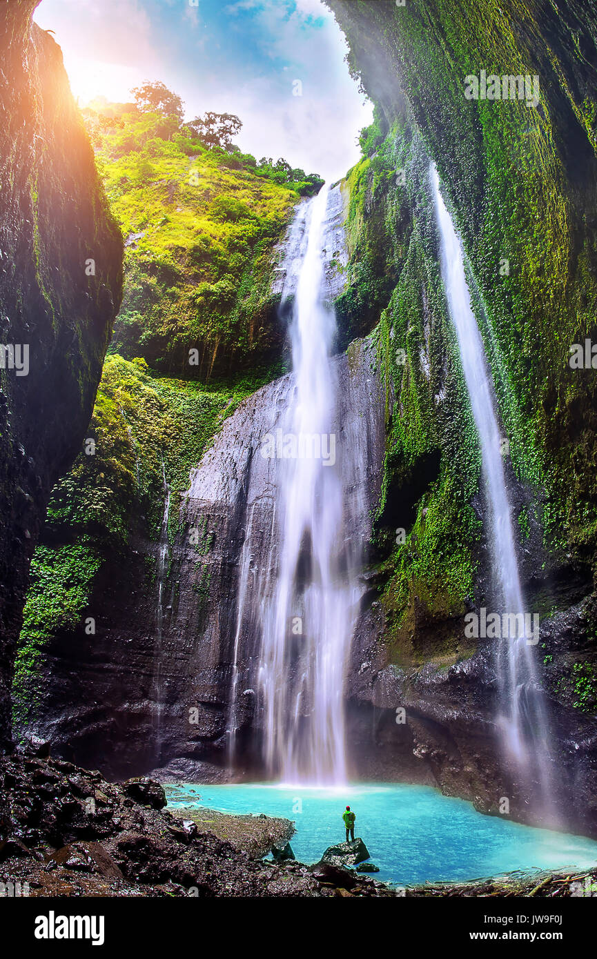 Madakaripura Waterfall is the tallest waterfall in Java and the second ...