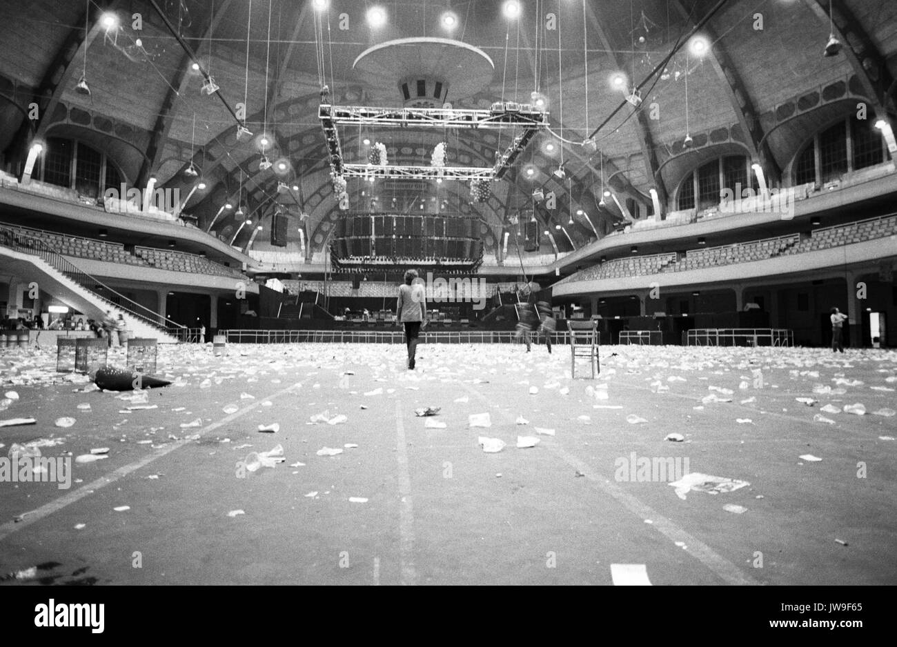 Garbage after building Black and White Stock Photos & Images - Alamy