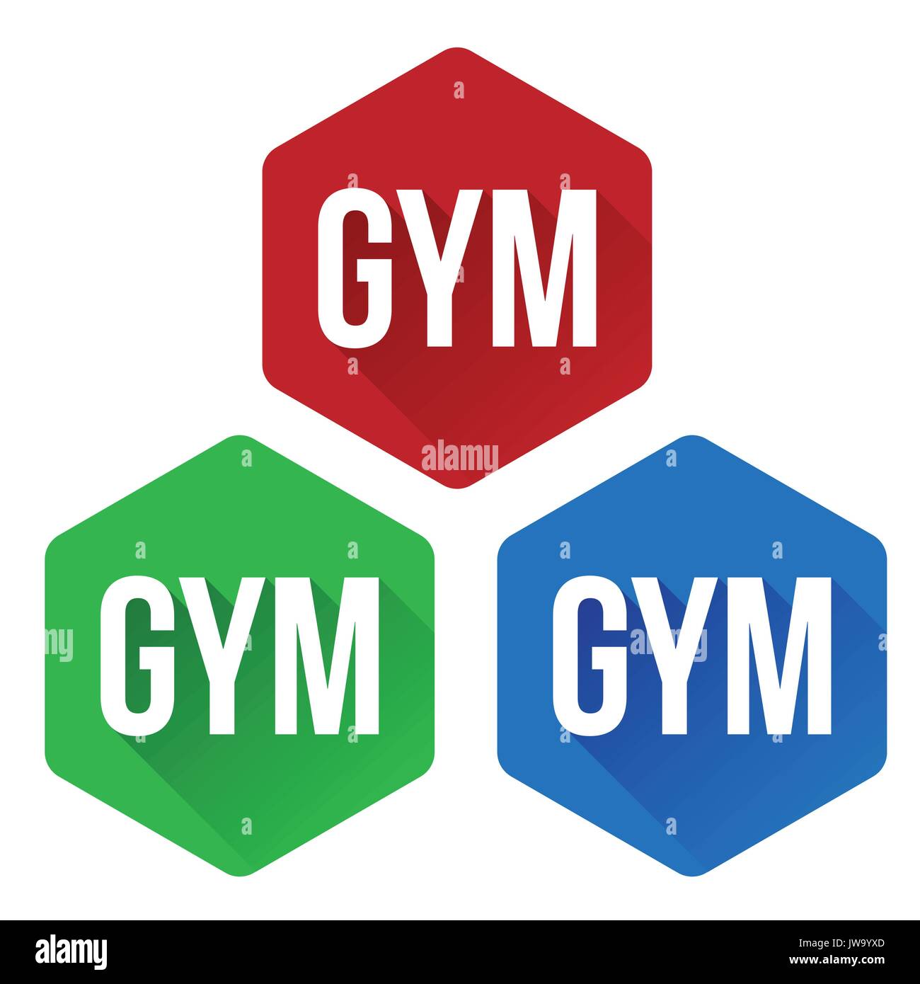Gym Stock Vector Images - Alamy