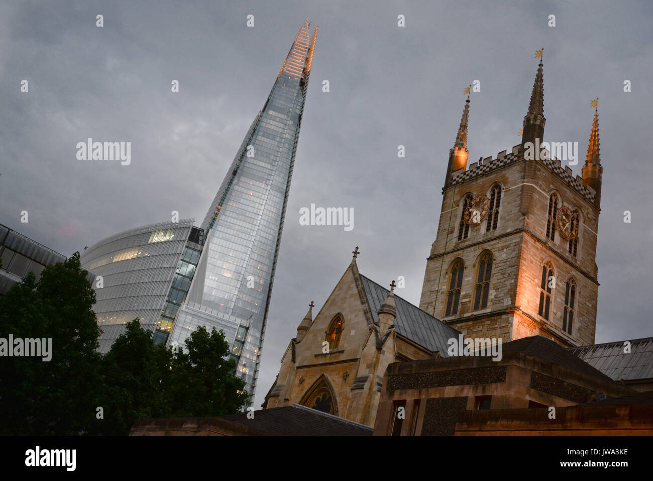London. Southwark Cathedral the oldest cathedral church building in ...