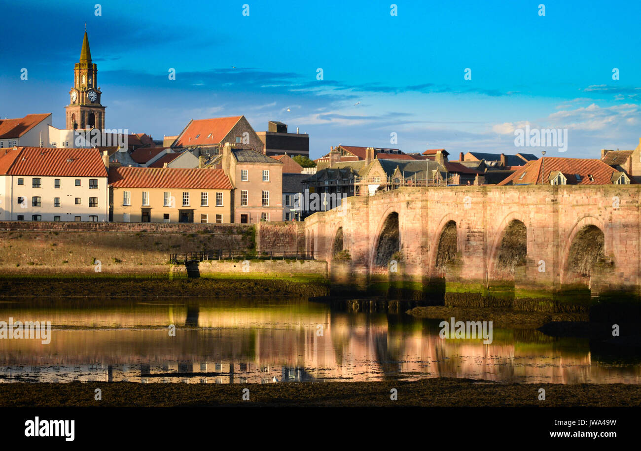 England's most northerly town Berwick upon Tweed one of the most fought ...