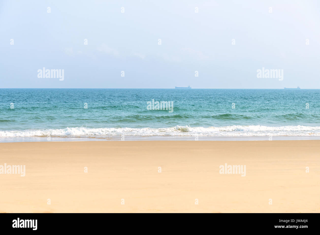Beach marine scenery Stock Photo - Alamy