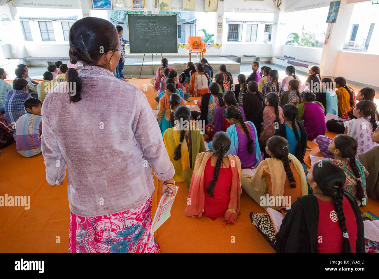 The Muni Seva Ashram in Goraj, near Vadodara, India, is a tranquil ...