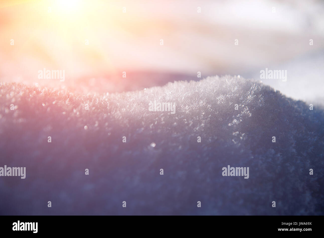 Fresh snow cover,winter background Stock Photo - Alamy