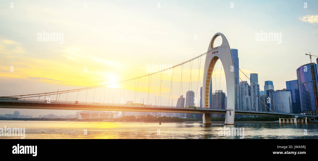 Guangzhou city scene Stock Photo - Alamy