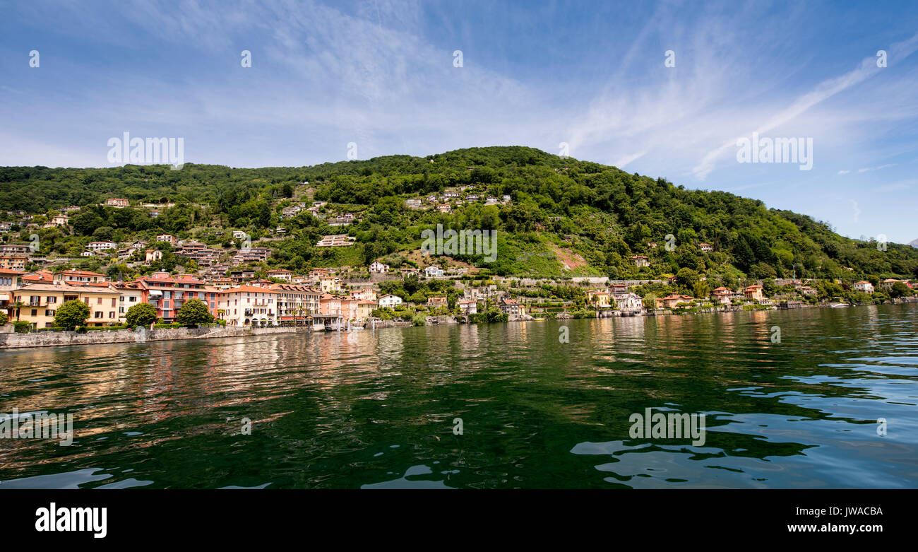 Cannero Riviera - Lago Maggiore, Piemont, Italy Stock Photo - Alamy