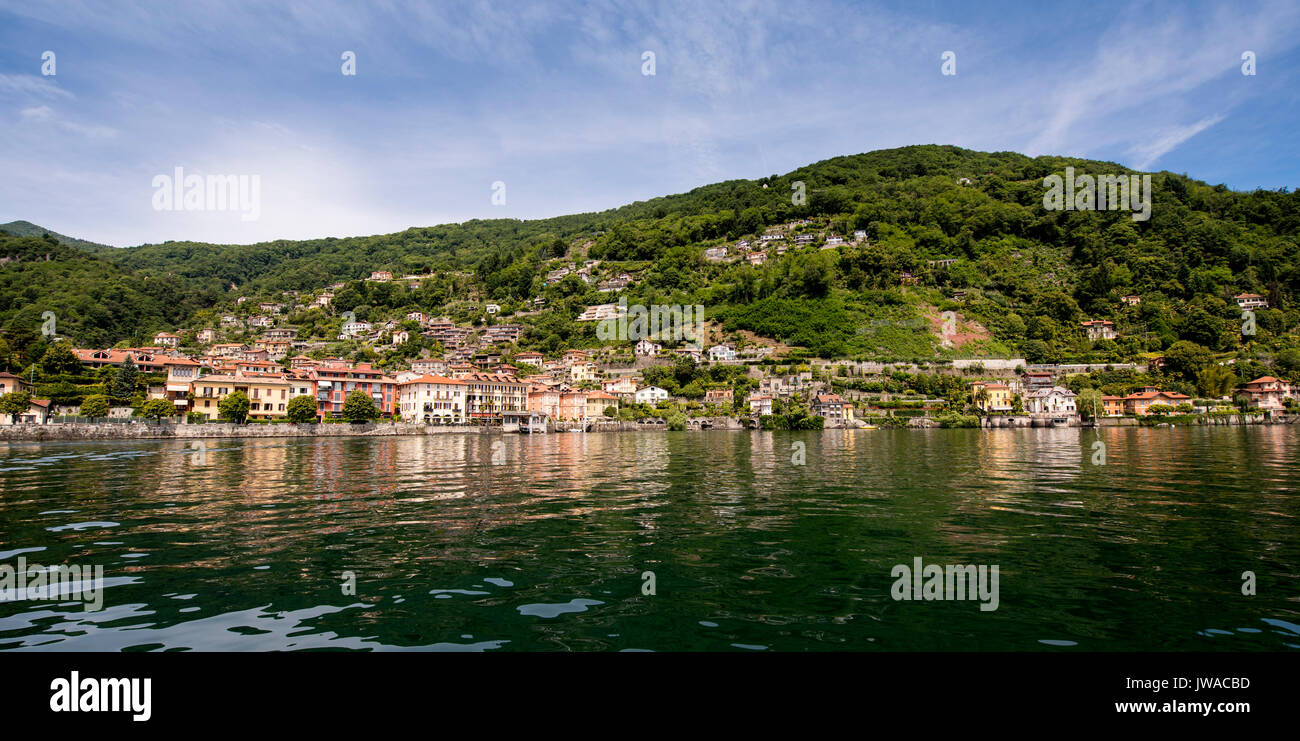 Cannero Riviera - Lago Maggiore, Piemont, Italy Stock Photo - Alamy