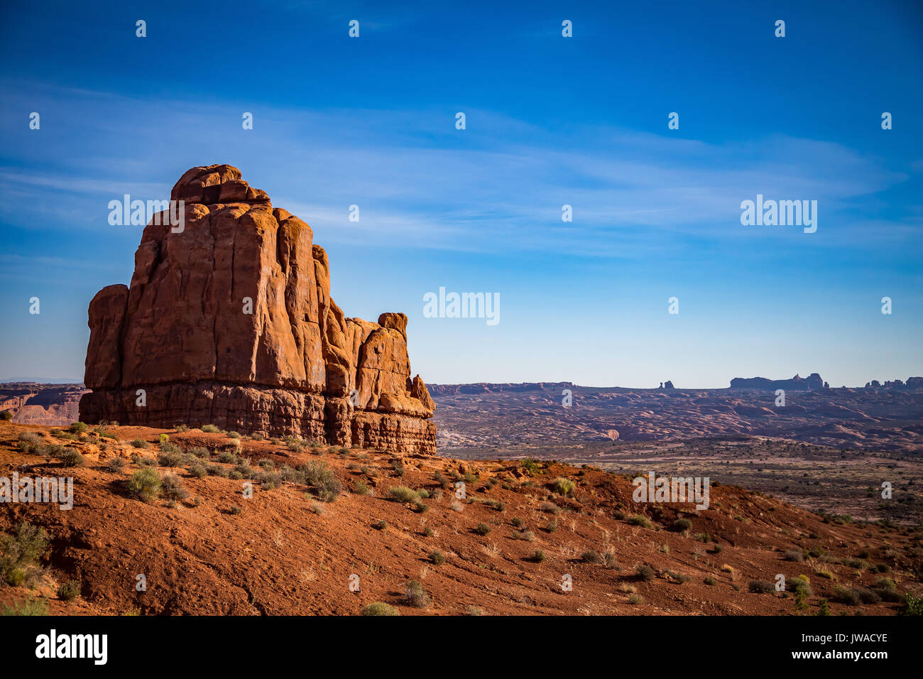 Located outside of Moab, Utah is Arches National Park consisting of 18 ...
