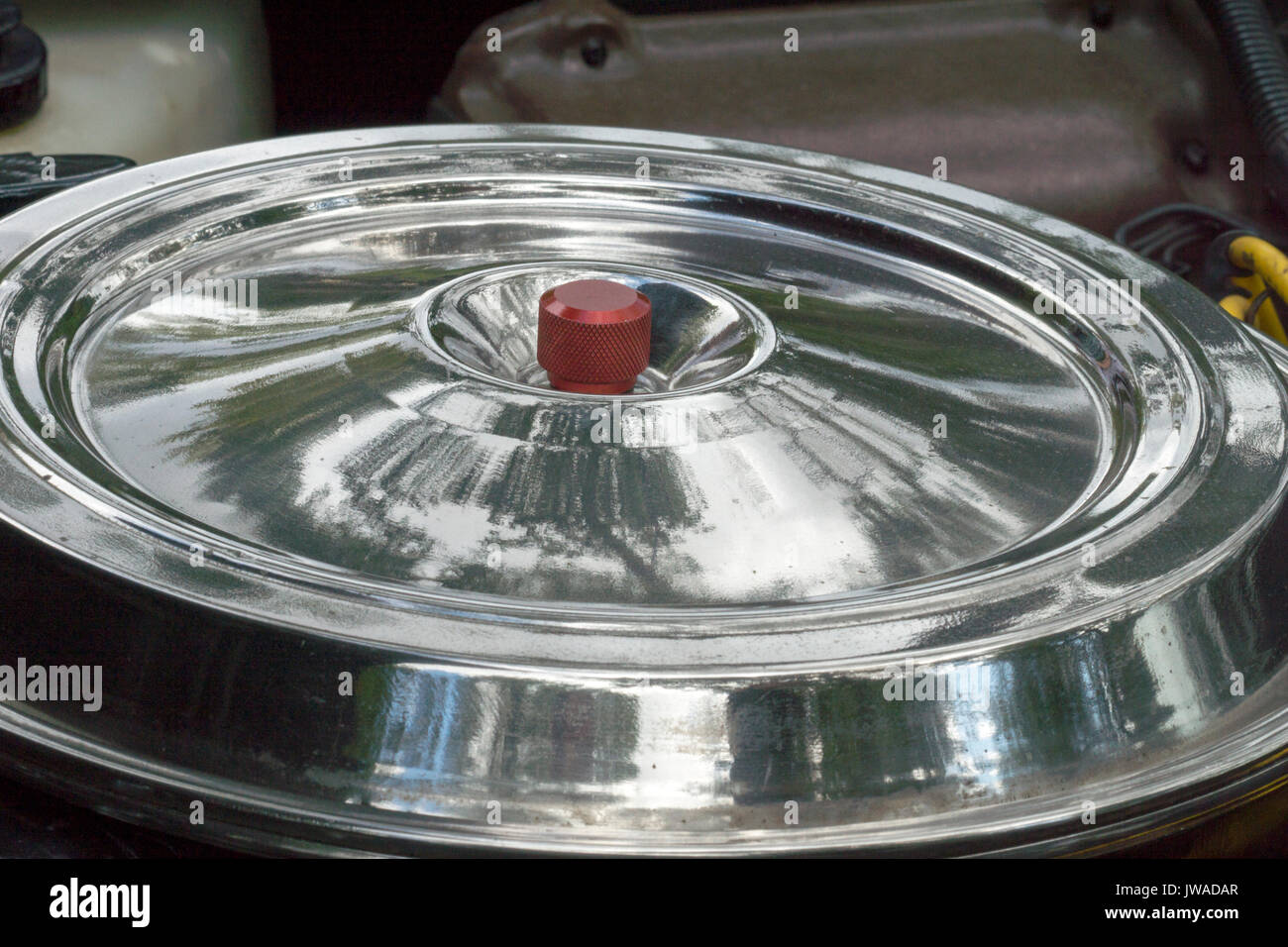 Oldtimer air filter Stock Photo - Alamy