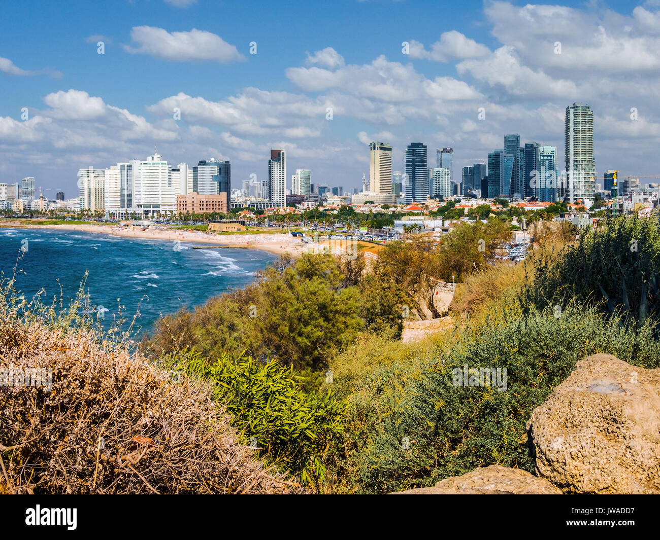 Tel Aviv Sea Front Stock Photo - Alamy