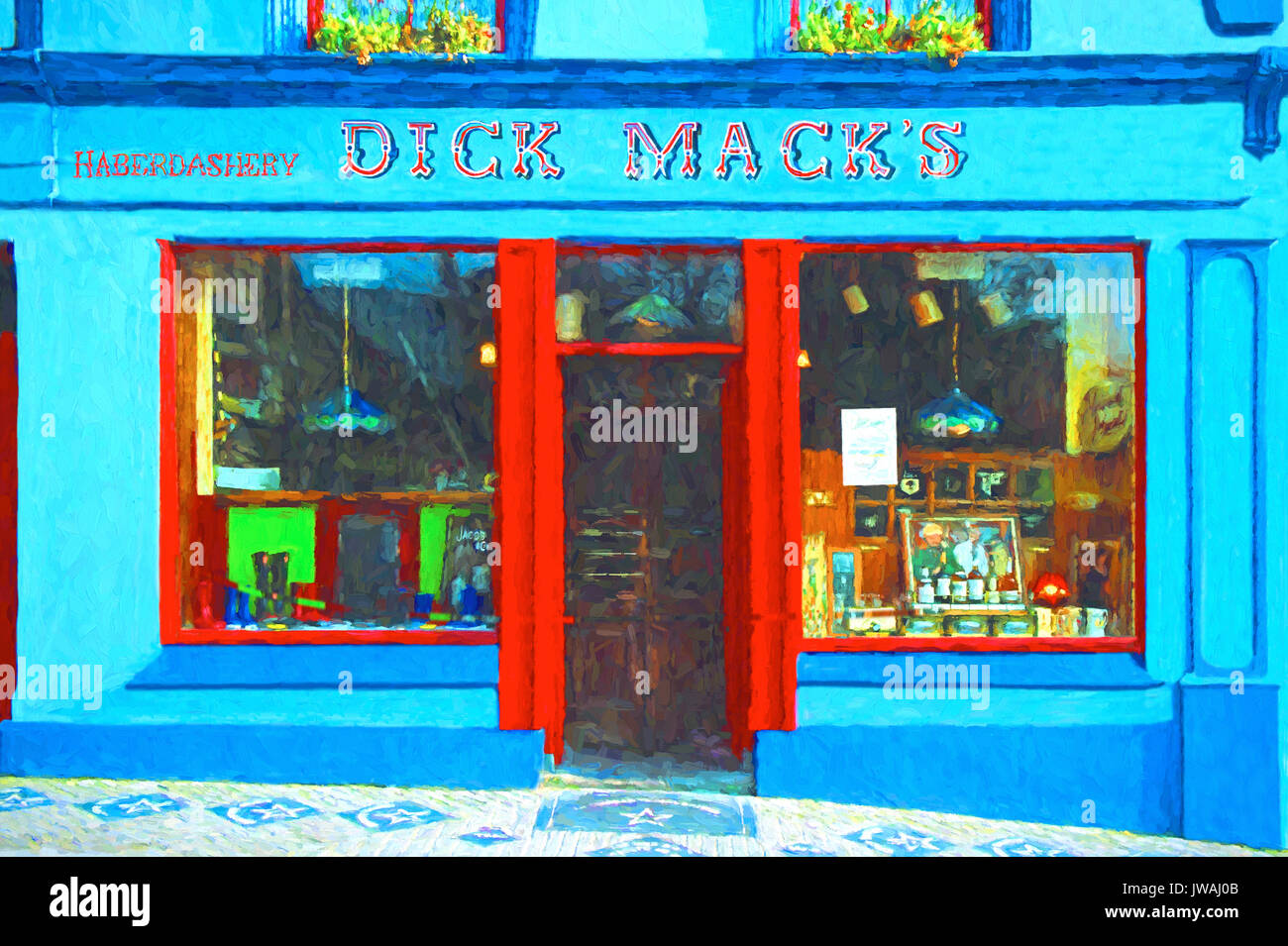 Traditional Storefront in Dingle, Ireland Stock Photo - Alamy