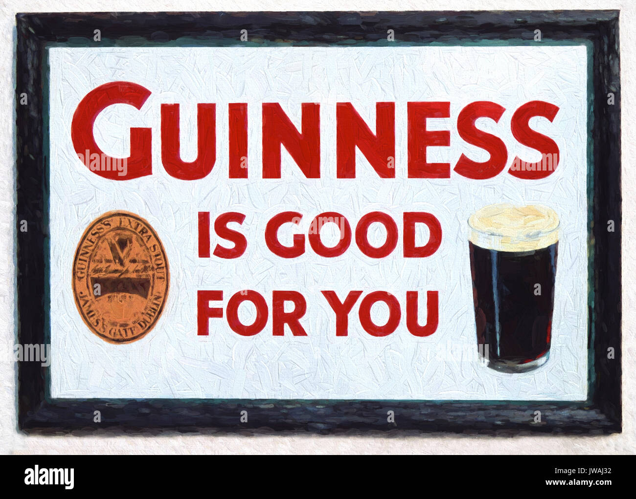 Guinness art hi-res stock photography and images - Alamy