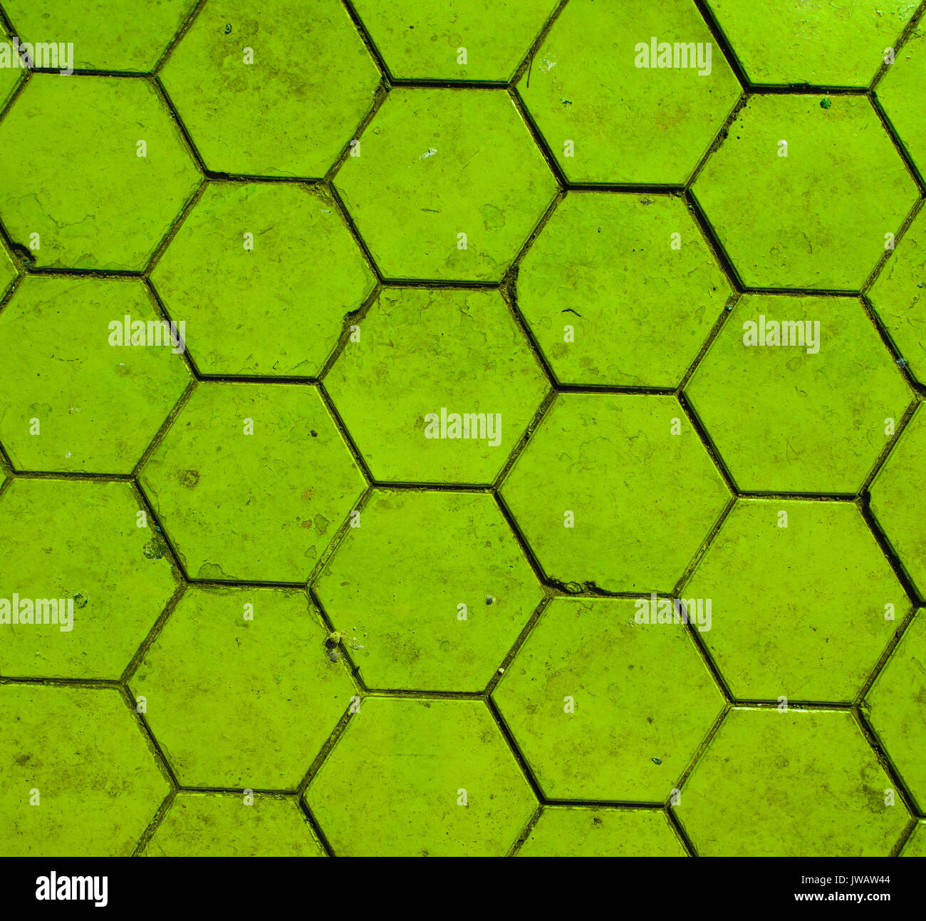Green hexagonal technology abstract hi-res stock photography and images ...