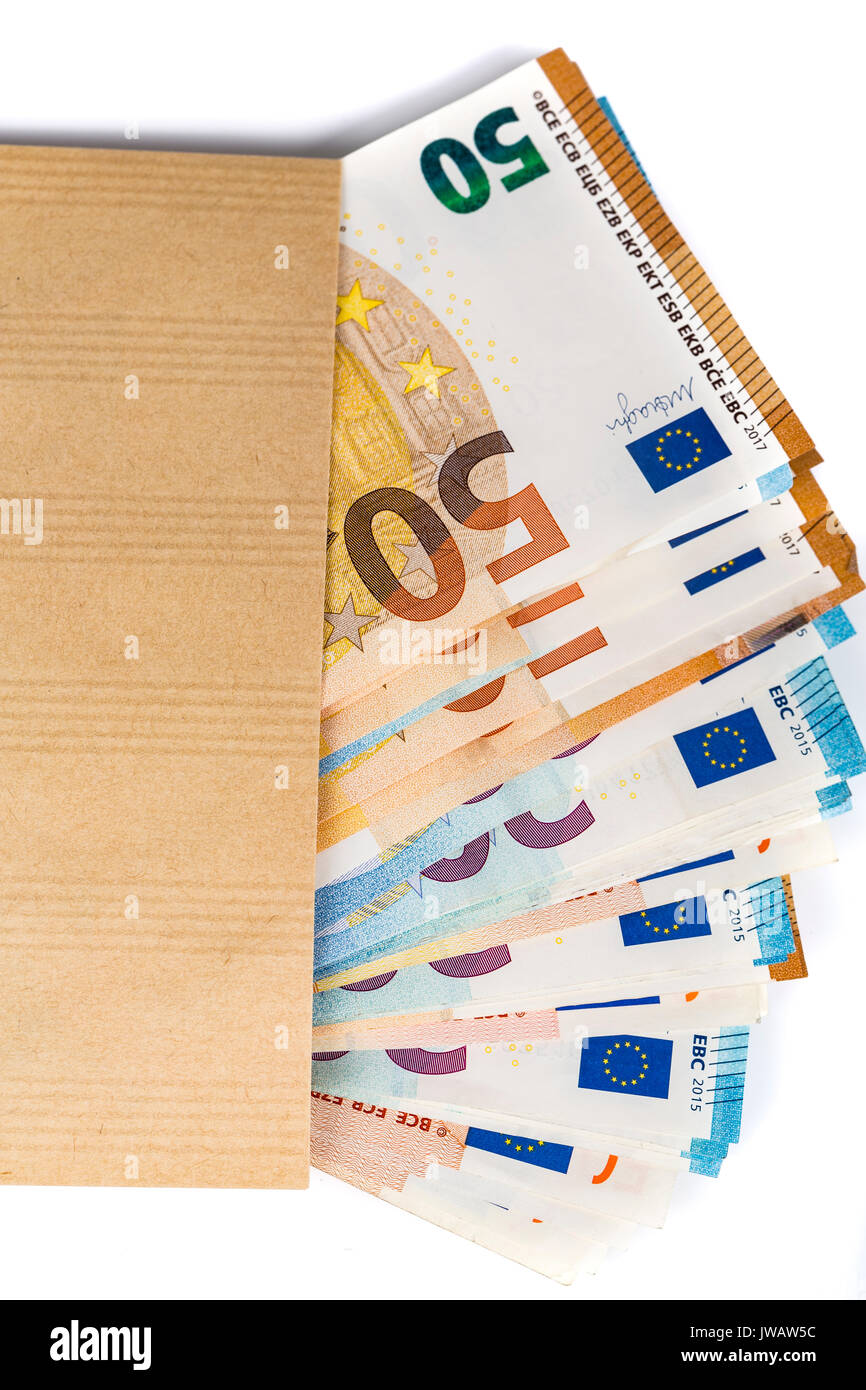 Bribery brown envelope hi-res stock photography and images - Alamy