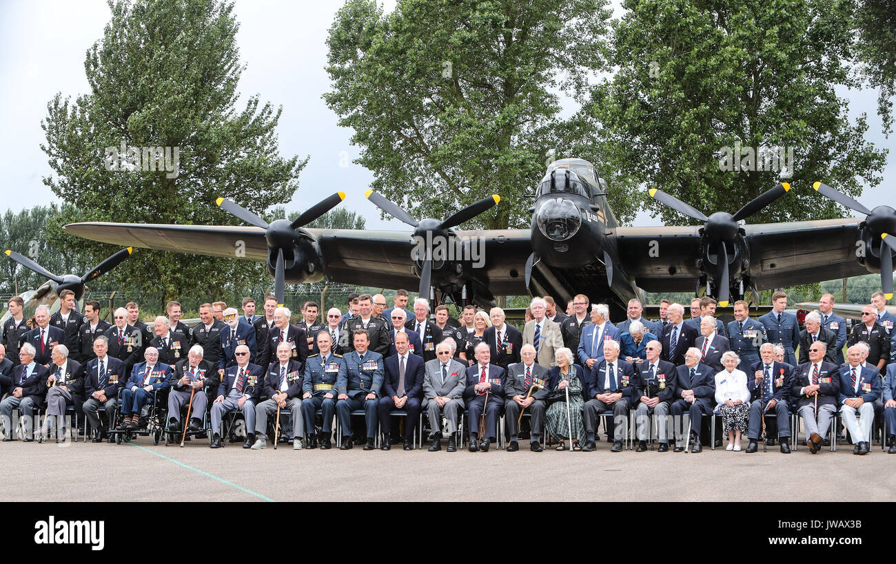 The Duke of Cambridge, Patron of the Battle of Britain Memorial Flight ...